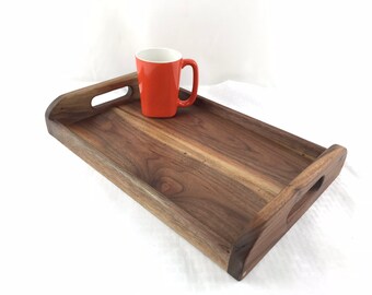 Walnut serving tray | Etsy