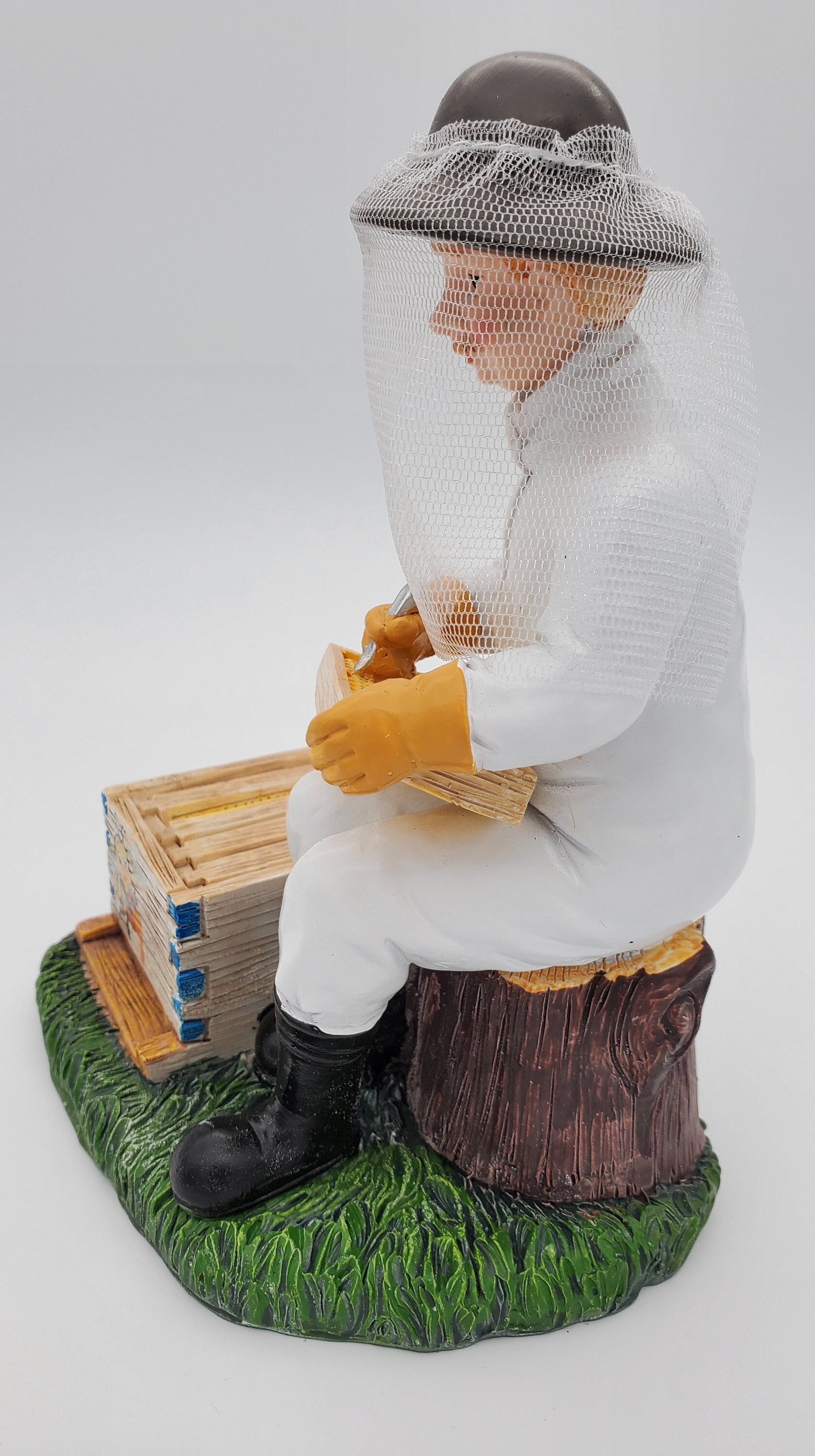 Happy Beekeeper Figurine Grafting Queens Free USA Shipping - Etsy Sweden