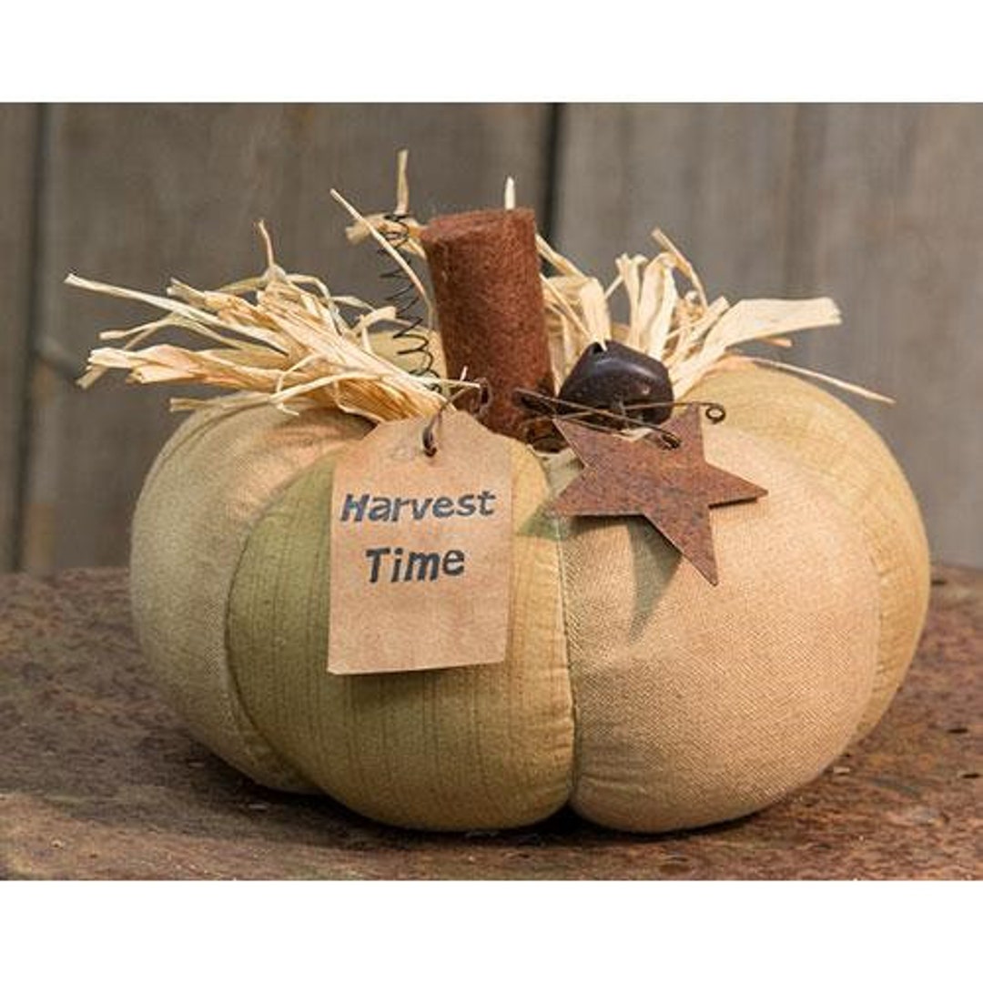 Harvest Time Pumpkin Decoration - Etsy