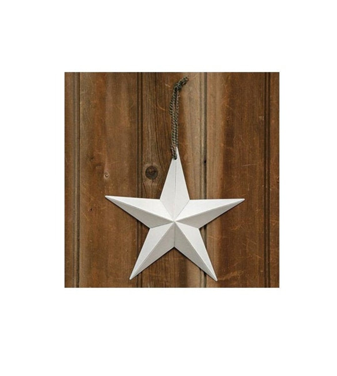 8 Farmhouse White Barn Star - Etsy