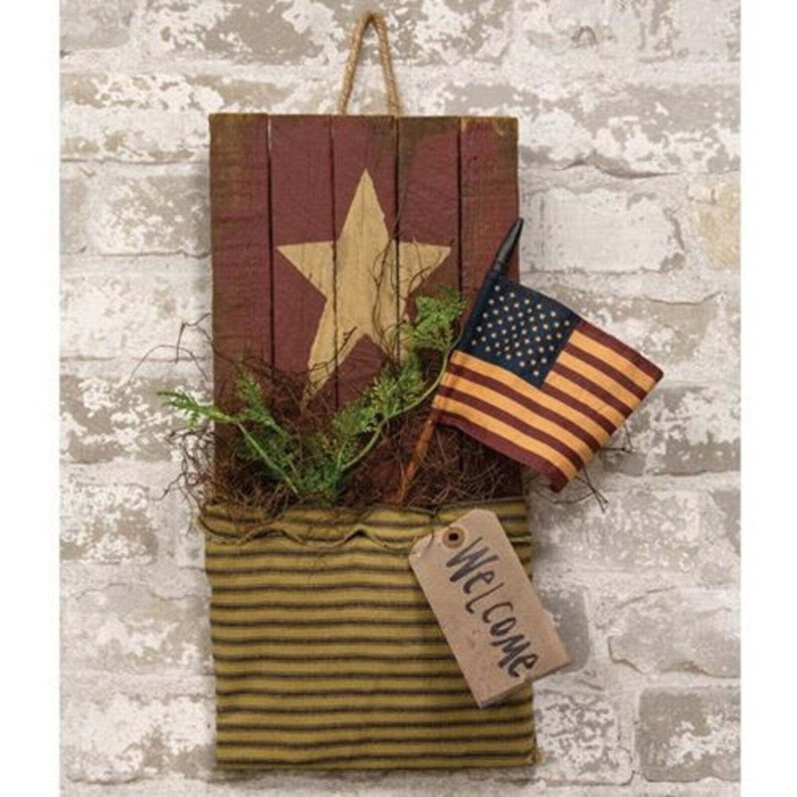 16 Americana Lath Welcome Pouch - Etsy