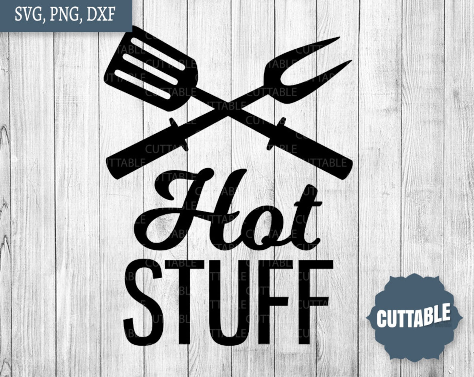 Hot Stuff SVG Cut File Cooking Cut File Bbq Hot Stuff Quote - Etsy