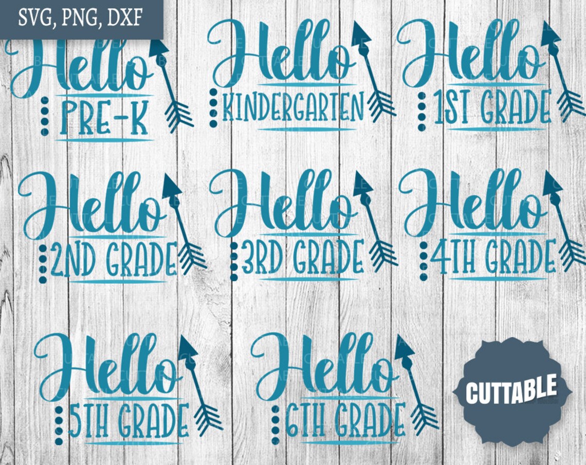 Back to School SVG Bundle School Cut File Bundle Fun School - Etsy