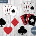 Cards Cut Svg Files SVG Print and Cut Playing Cards Card - Etsy