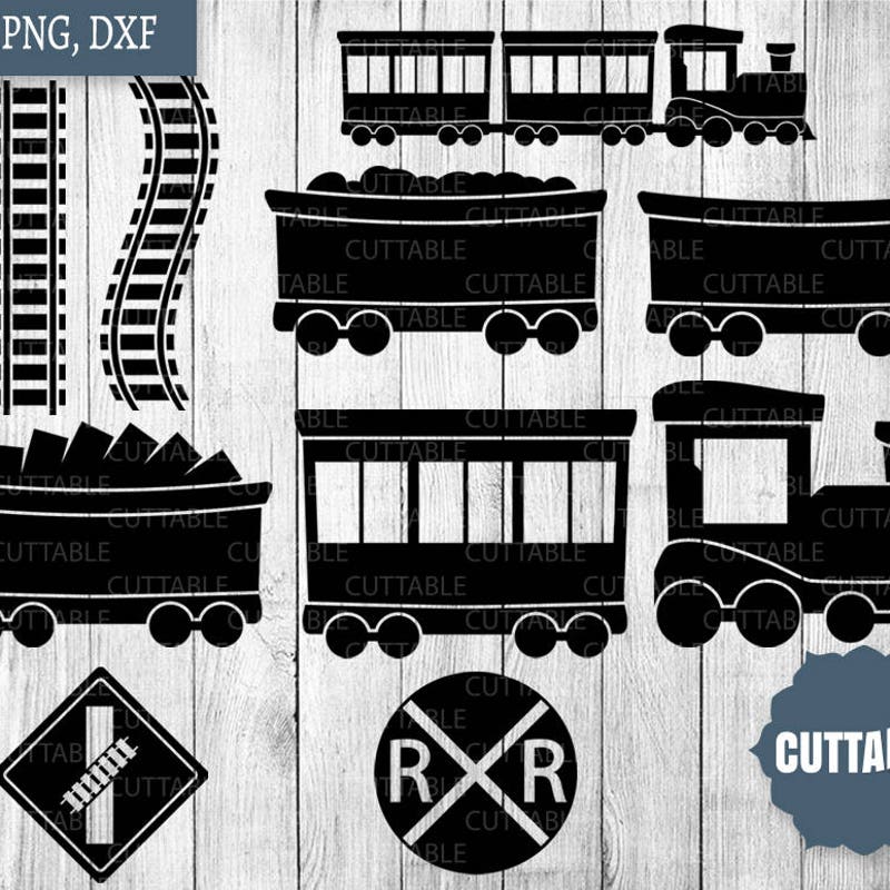 Train Car Svg - Etsy
