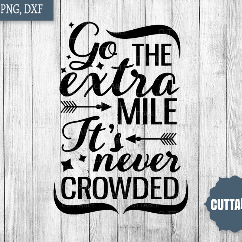 Go the Extra Mile - Etsy