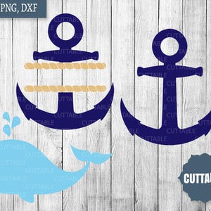 Nautical SVG Files for Print and Cut Machines, Nautical Svg Cut Outs ...