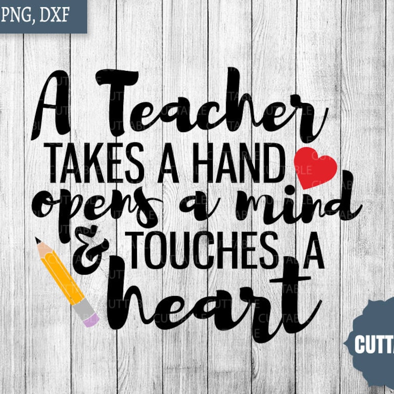 Teacher Takes a Hand - Etsy