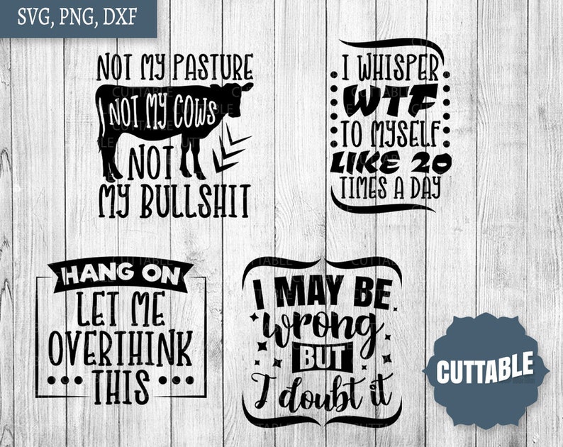 Sassy SVG Bundle Cheeky Svg Quote Pack Cut Files 12 Fun - Etsy Singapore