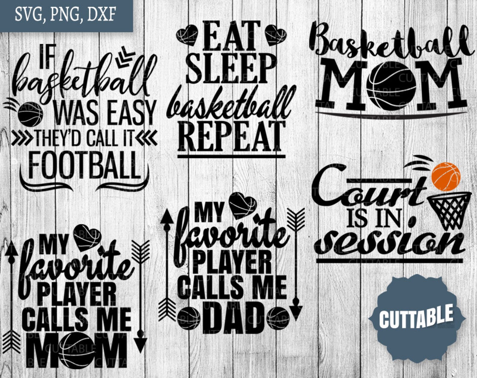 Basketball SVG Bundle Basketball Svg Pack Cut Files 12 | Etsy
