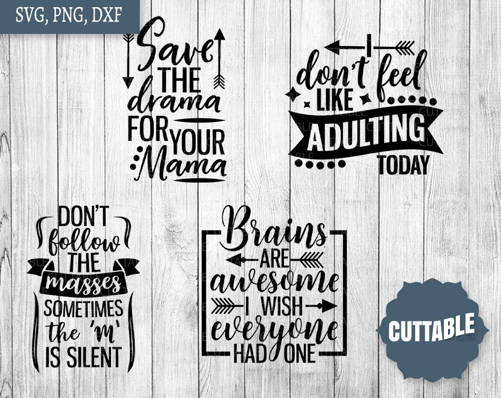 Sassy SVG Bundle Cheeky Svg Quote Pack Cut Files 12 Fun - Etsy Singapore