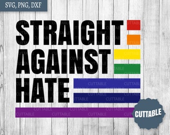 Straight Pride Svg | Etsy