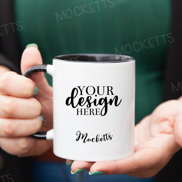 Two Tone Mug Mockup - Etsy Two Tone Mug Mockup - Etsy
