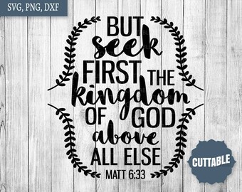 Matthew 6 33 - Etsy