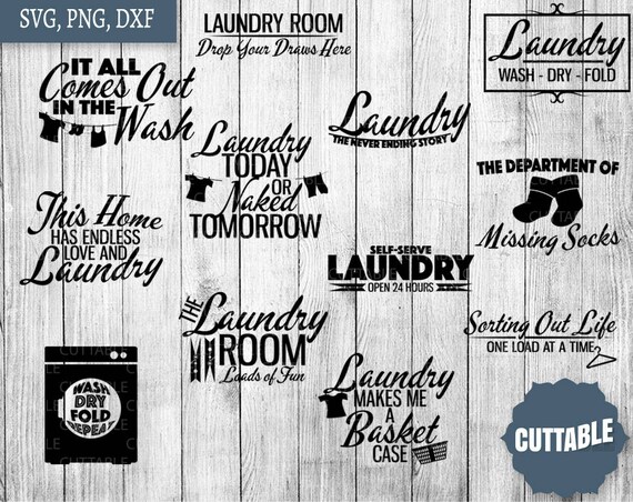 Laundry Room Svg Files