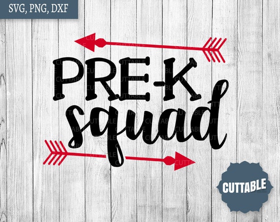 Pre-k Squad Cut Files Pre-k SVG Pre-k Quote SVG Fun Pre-k - Etsy