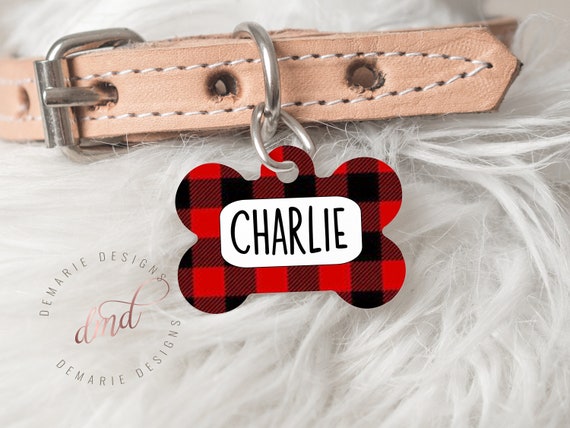 Dog tag dog id tag cute dog tag cute pet id dog gift pet | Etsy