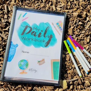 Morning Menu Daily Workbook Morning Basket Morning Time Toddler Busy ...