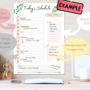 Daily Schedule | Hourly Schedule | Productivity Booster | Daily ...
