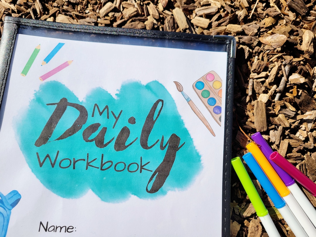 Morning Menu Daily Workbook Morning Basket Morning Time Toddler Busy ...