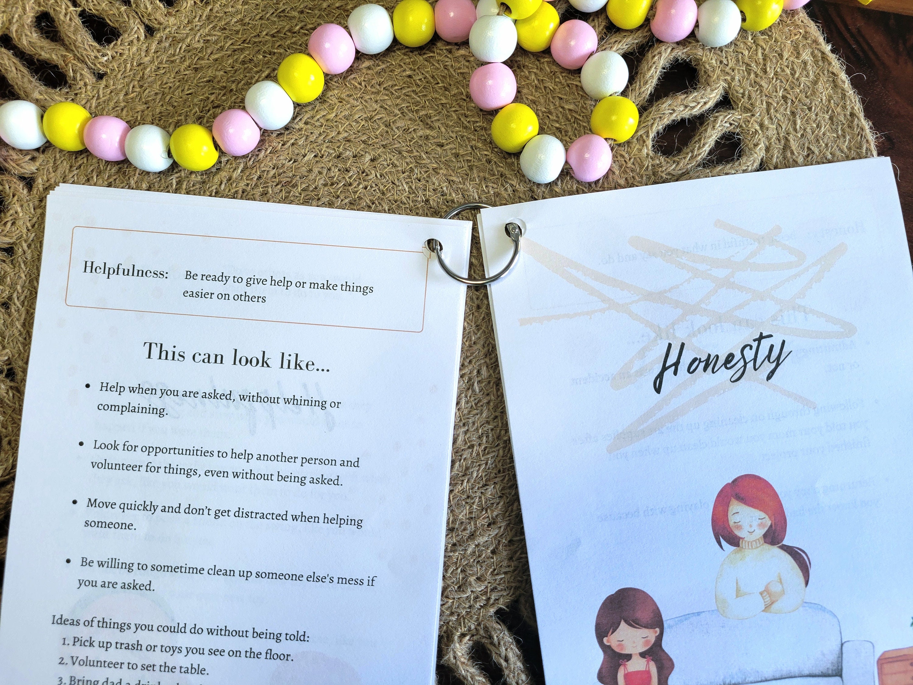 Instant Download BUNDLE: Learning Godly Character Cards for Kids ...