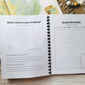 DIGITAL DOWNLOAD My State Research Journal United States Middle School ...