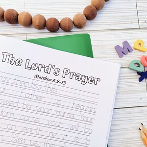 INSTANT DOWNLOAD| Alphabet Scripture Penmanship Copywork Workbook ...