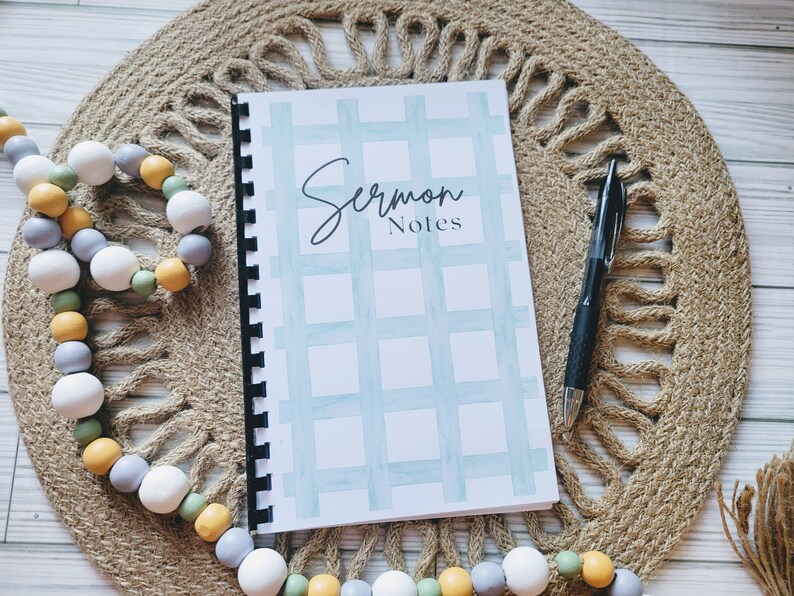 Youth Sermon Notebook | Kids Church Notes | Church Busy Book | Teen ...