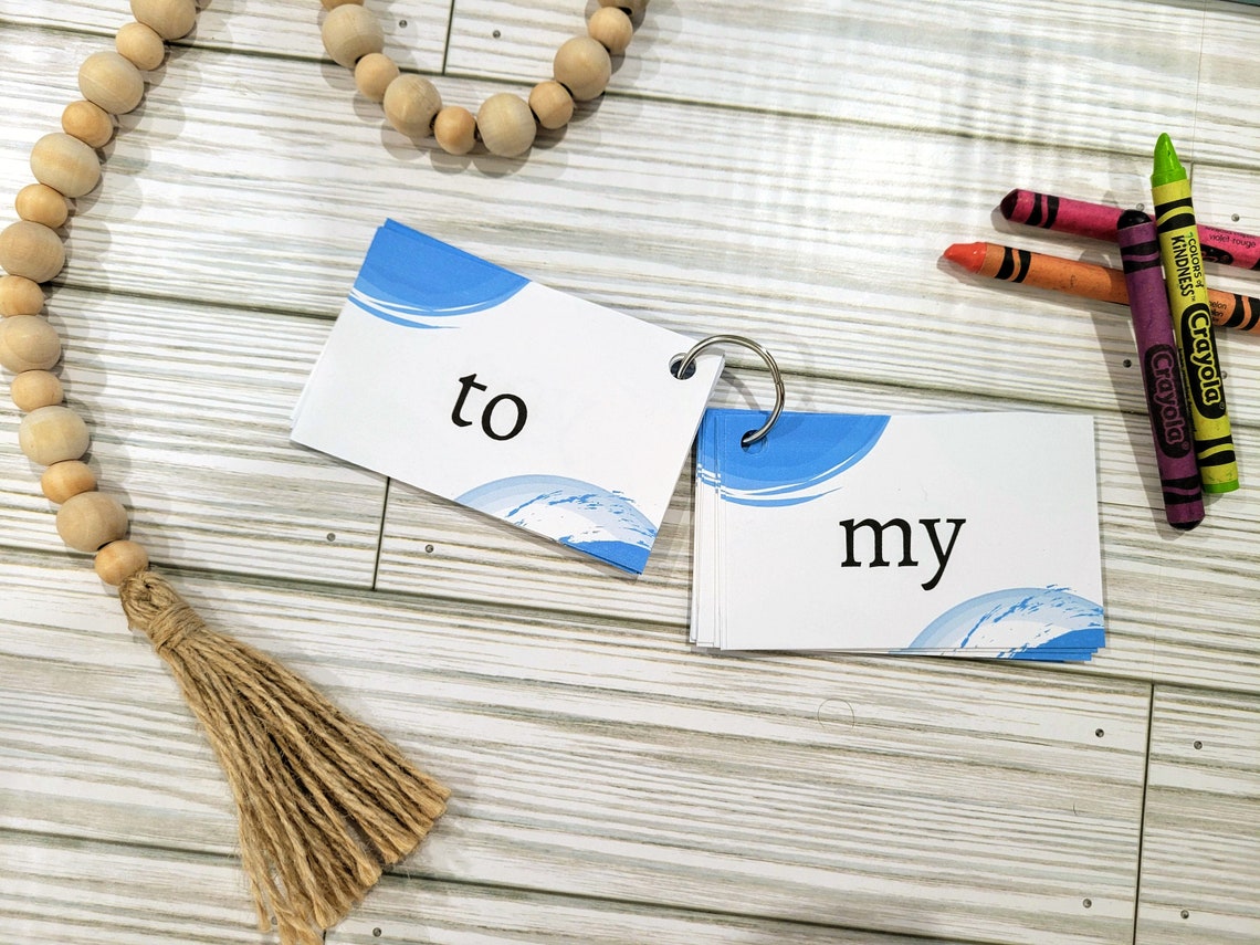 PRINTABLE Dolch Sight Word Flashcards Prek 3rd Grade Lists and Nouns ...