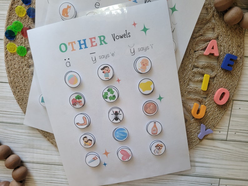 INSTANT DOWNLOAD Bundle: Alphabet Beginning Sounds and Vowel Sounds ...