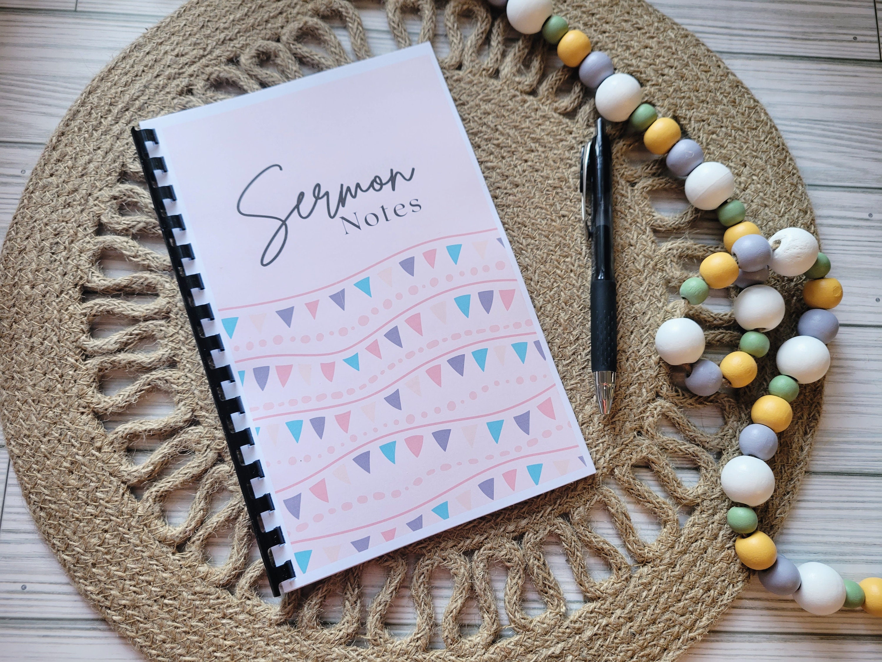 Youth Sermon Notebook | Kids Church Notes | Church Busy Book | Teen ...