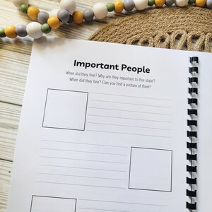 DIGITAL DOWNLOAD My State Research Journal United States Middle School ...