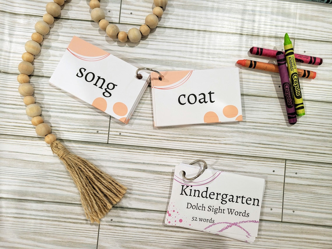 PRINTABLE Dolch Sight Word Flashcards Prek 3rd Grade Lists and Nouns ...