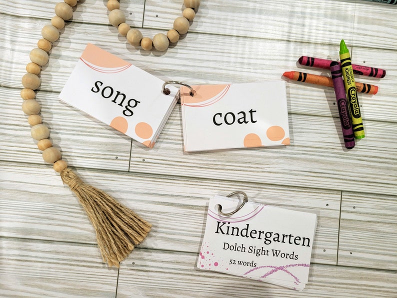 PRINTABLE Dolch Sight Word Flashcards Prek - 3rd Grade Lists and Nouns ...