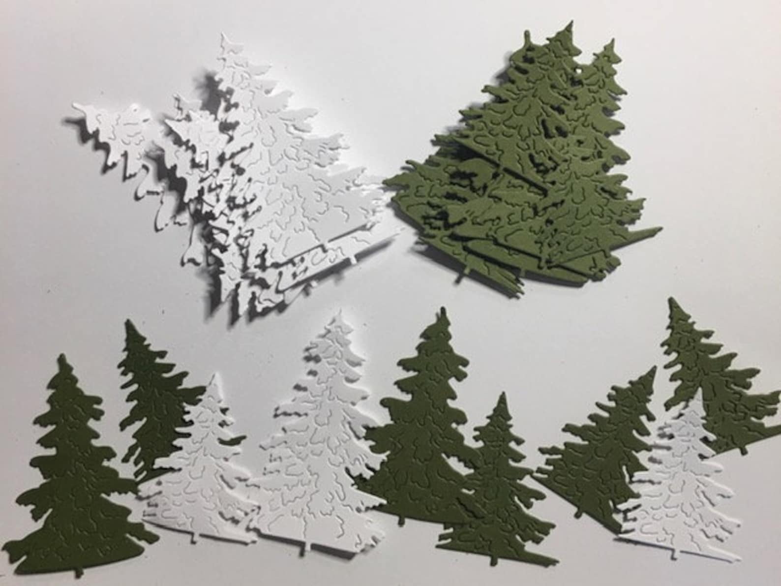 30+ Tree Die Cut, Die Cut Trees, Fur Trees Die Cut, Cedar Tree Die Cut ...