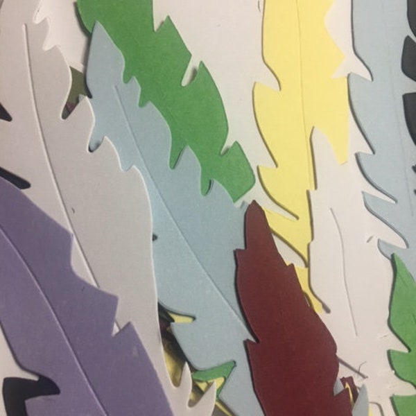 Feather Die Cut - Etsy