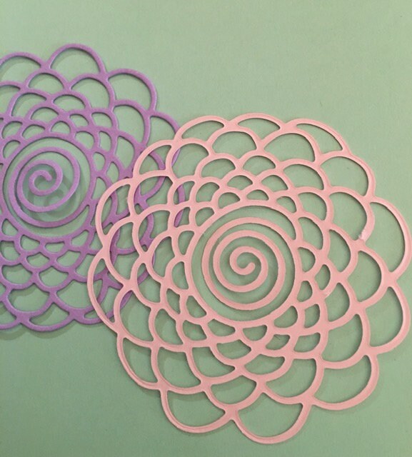 15 Die Cut Doilies, Die Cut Backgrounds, Die Cut Mandella, Circle Die ...
