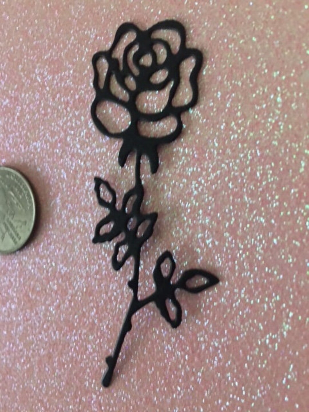 Rose Die Cuts, 30 Roses, Paper Roses, Craft Roses, Card Stock Die Cut ...