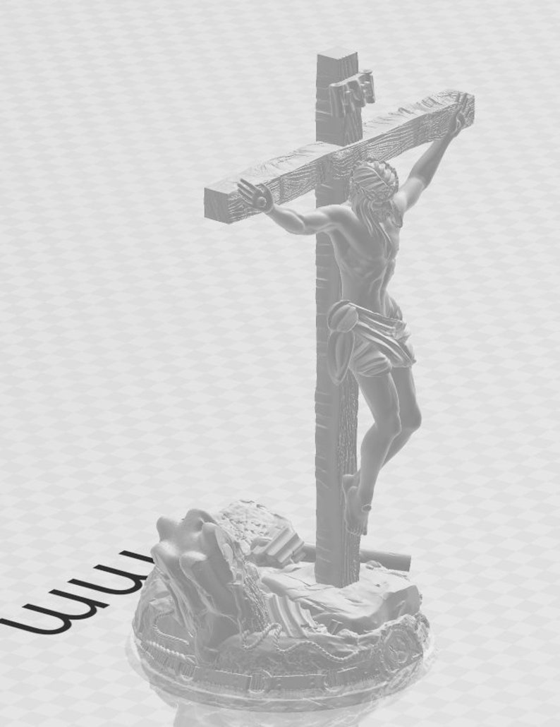 Christ on the Cross - Jesus - 3d Stl Printable - Etsy