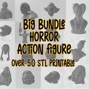 Horror Action Figure - Over 50 Stl Printable - Etsy
