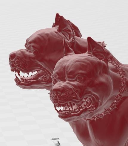 Cerberus - Stl Printable - Etsy