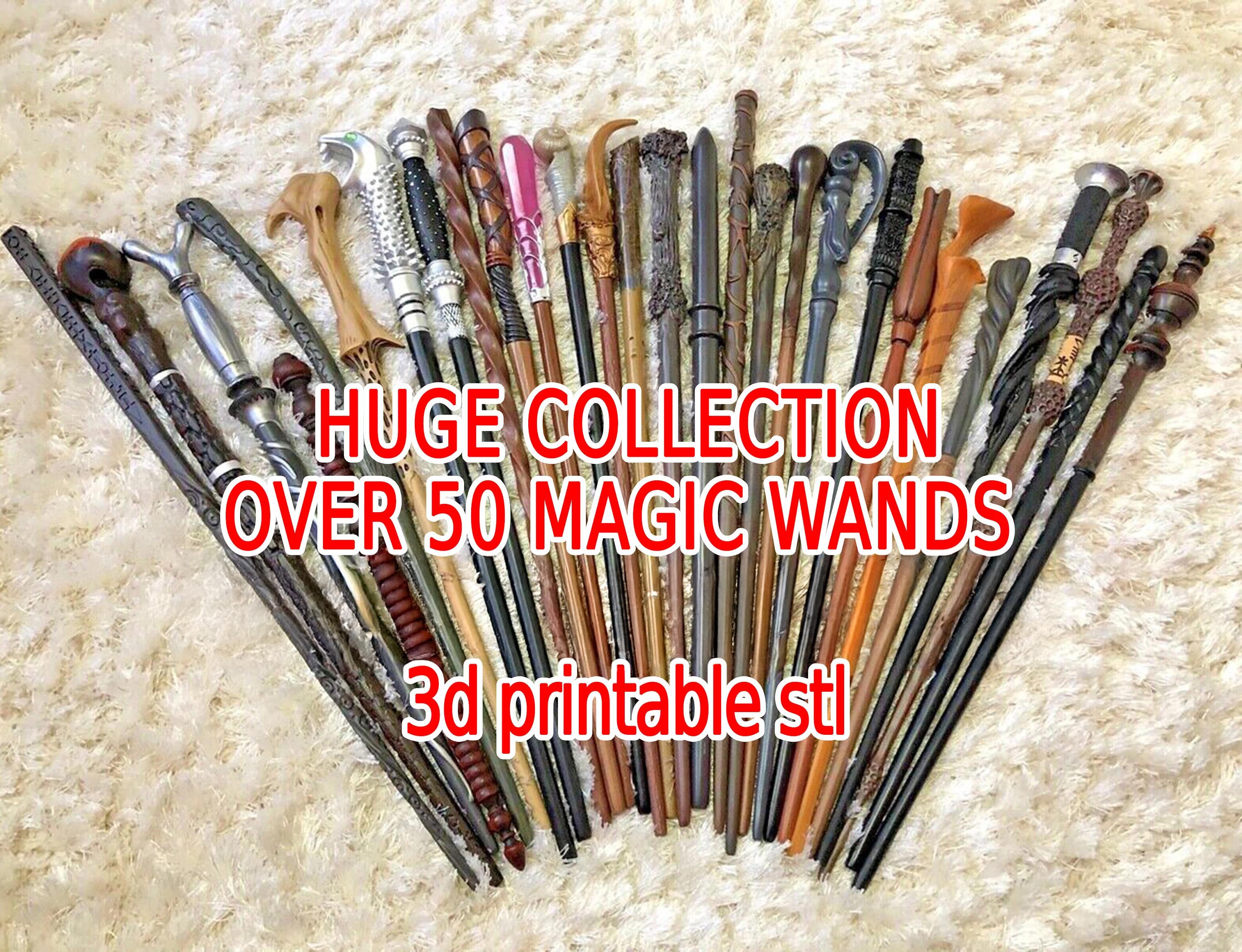 Over 50 Magic Wands HP - Pintable 3d - Etsy