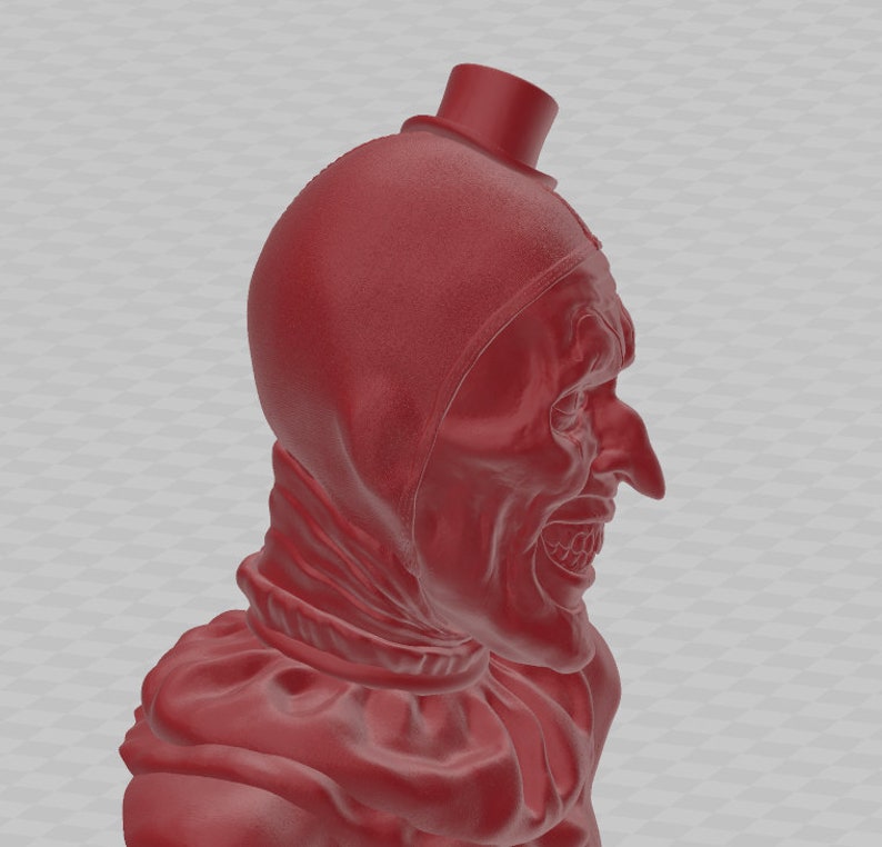 Terrifier Bust Art the Clown - Stl Printable - Etsy