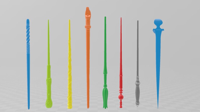 Over 50 Magic Wands Harry P - Pintable 3d - Etsy