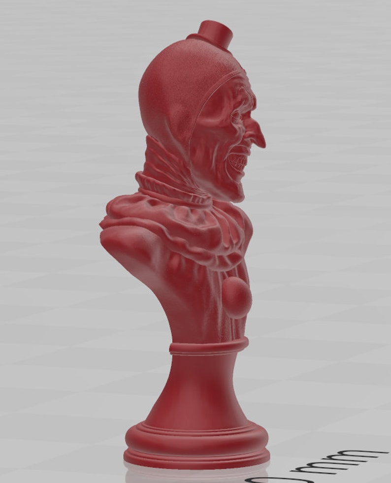 Terrifier Bust Art the Clown - Stl Printable - Etsy