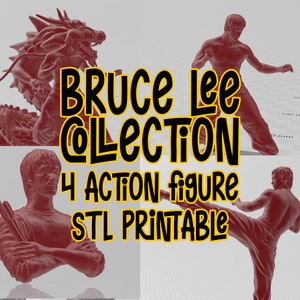 Bruce Lee Collection 4 Printable Stl - Etsy