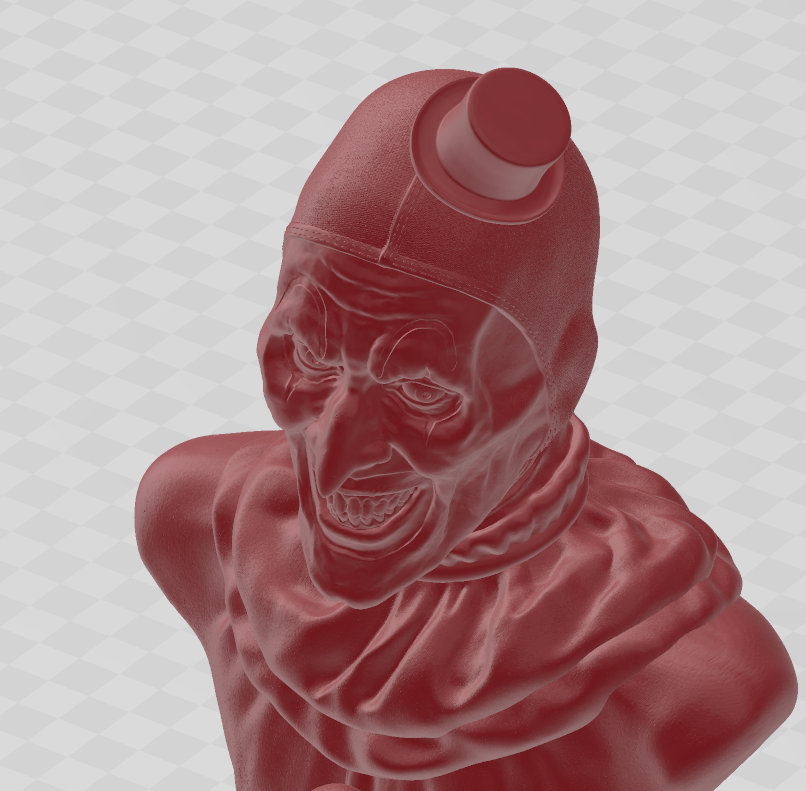 Terrifier Bust Art the Clown - Stl Printable - Etsy