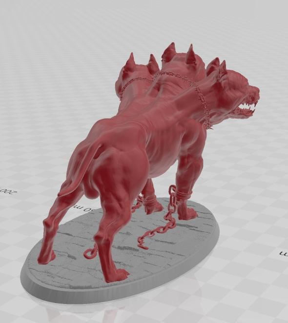 Cerberus - Stl Printable - Etsy