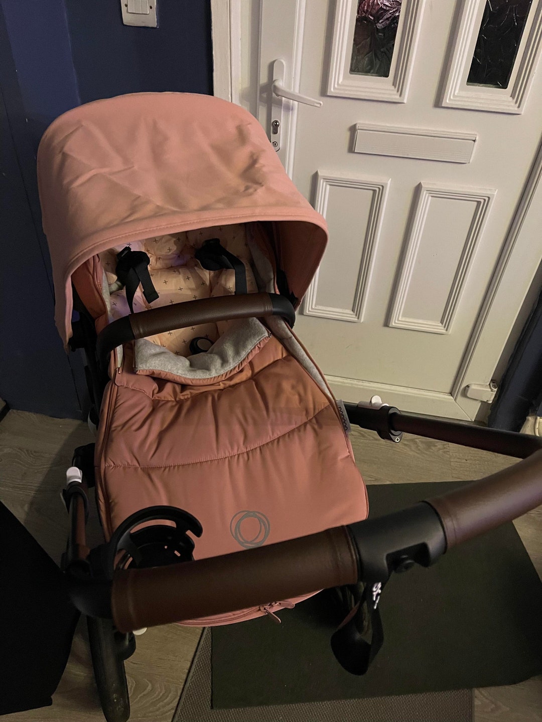 Leather Look Handle & Bumper Bar Covers to Fit Bugaboo Fox Pram - Etsy