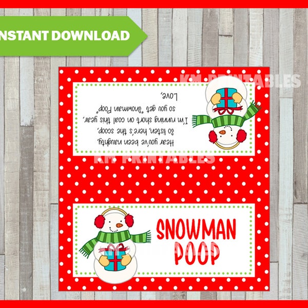 Snowman Poop Bag Topper - Etsy